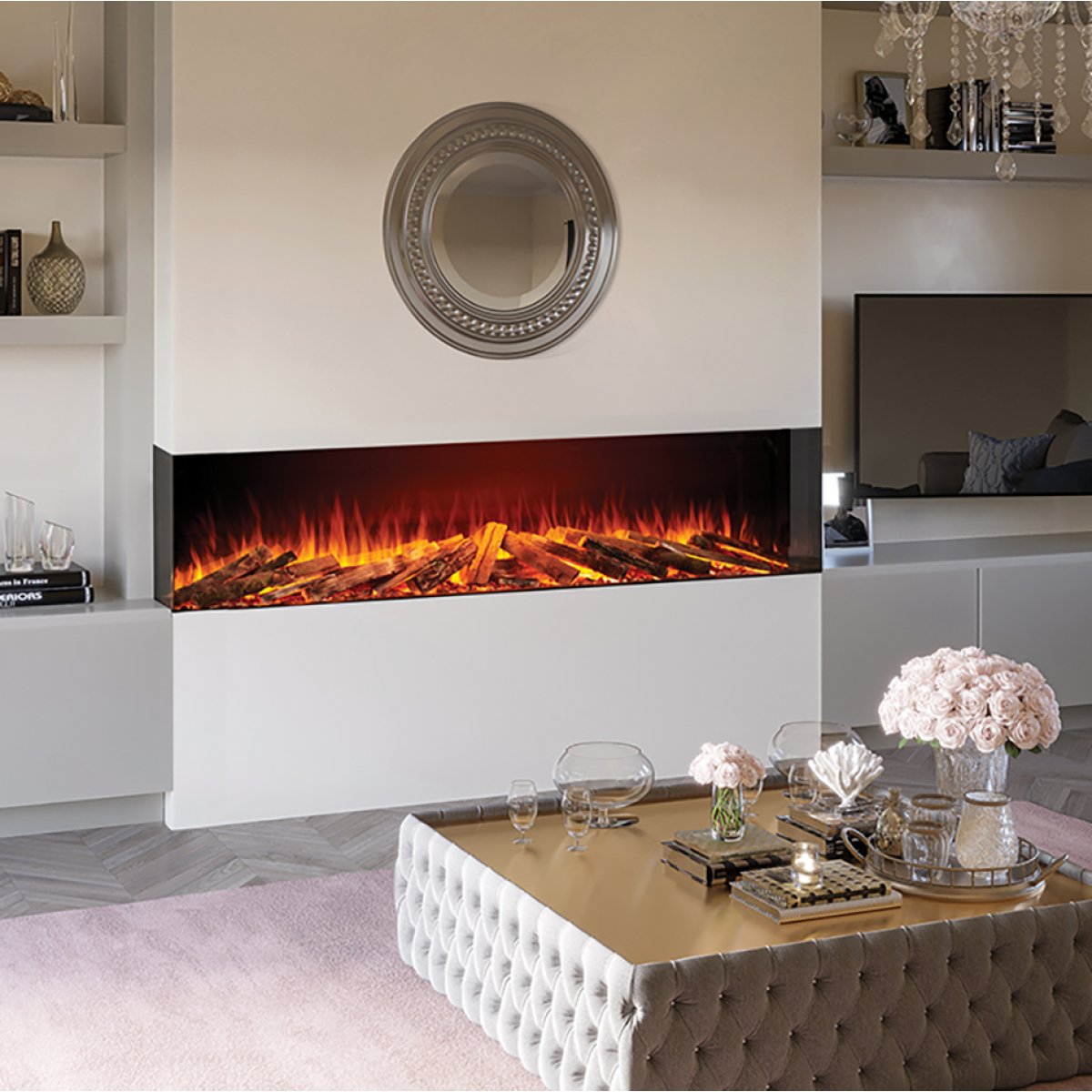 Solution Lux 200 insert electric fire for fireplace - ComfortLine Ireland
